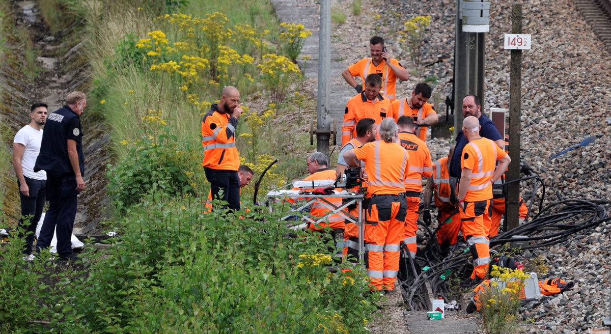 Arson attacks cause significant disruption to Paris rail network - The ...