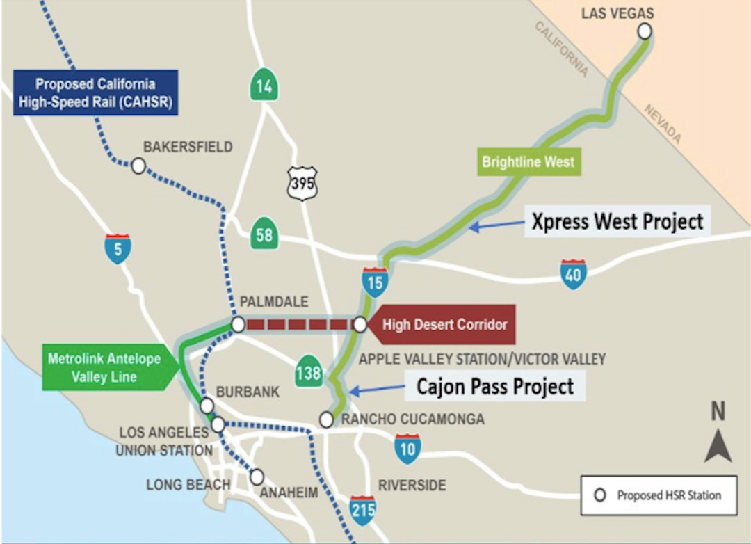 In the future, California High-Speed Rail and Brightline West could be ...