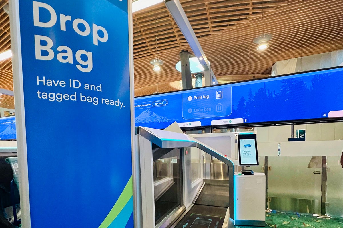 A look inside the new tree-lined main terminal at Portland ...