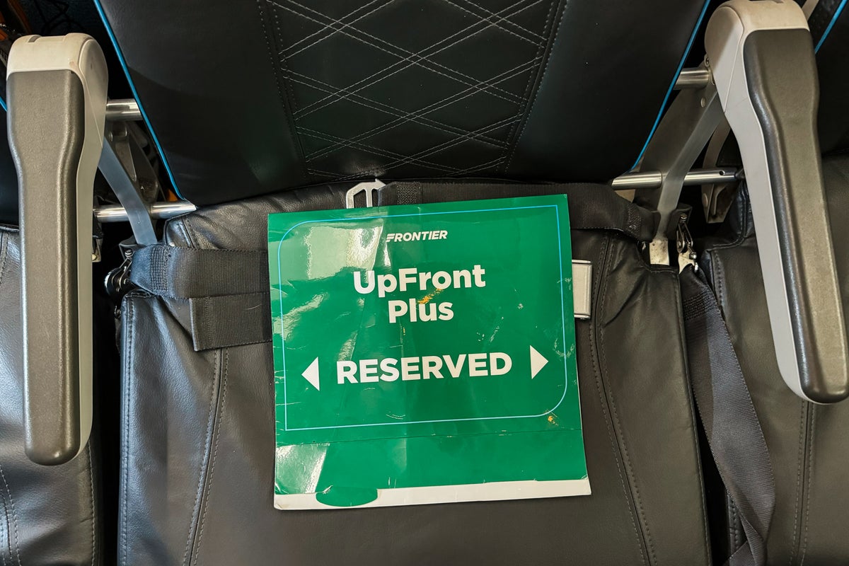 Frontier's new UpFront Plus: What to expect booking and on board - The ...