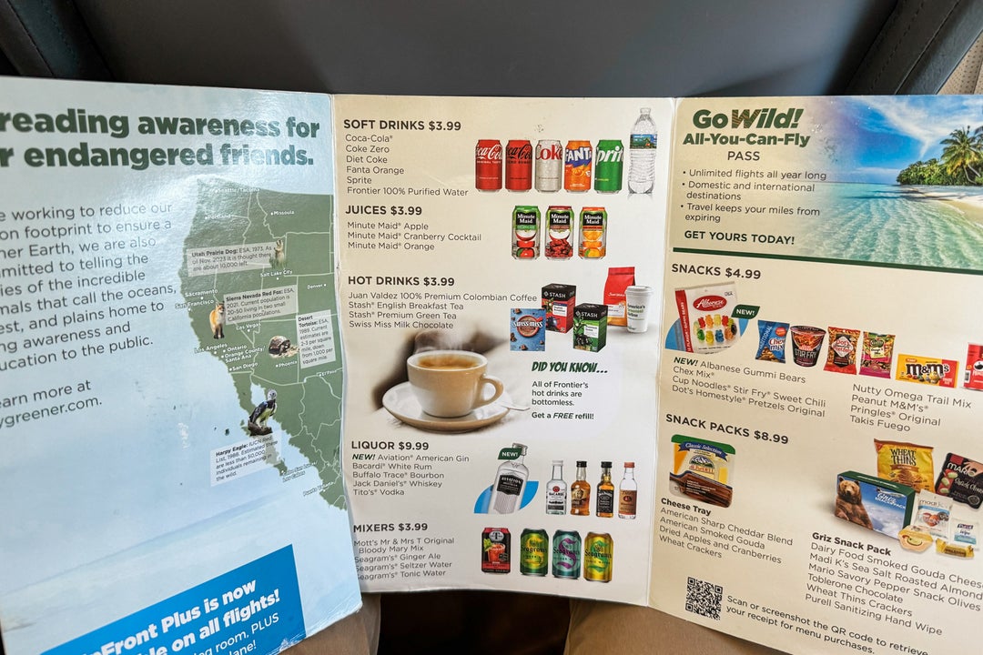 Frontier's new UpFront Plus: What to expect booking and on board ...