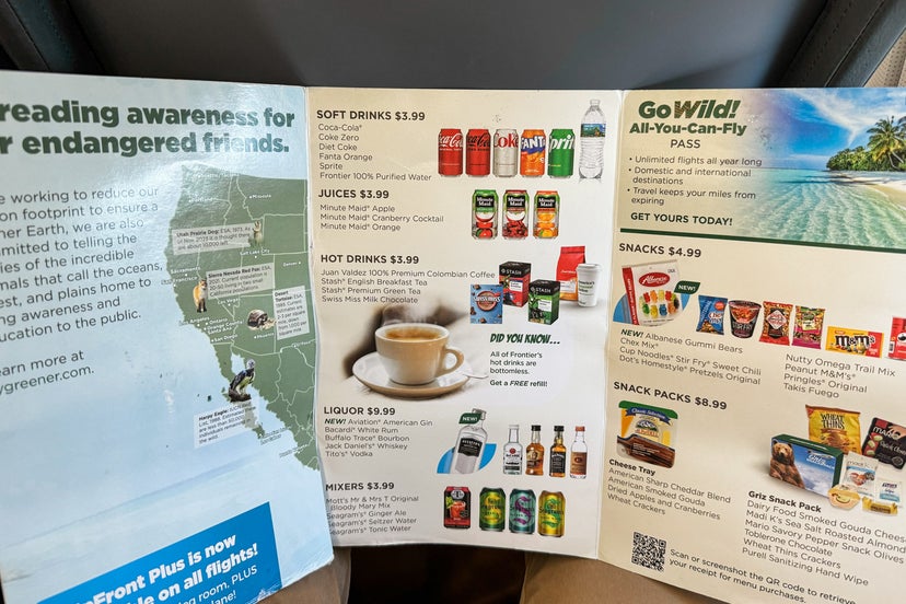 Frontier's new UpFront Plus: What to expect booking and on board ...