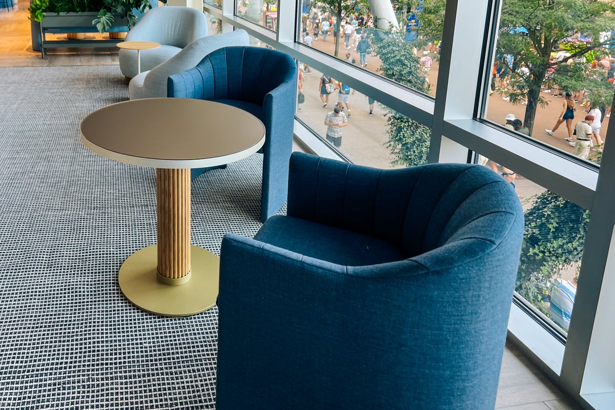 A review of the Chase Lounge and Terrace at the US Open: Chic lounges ...