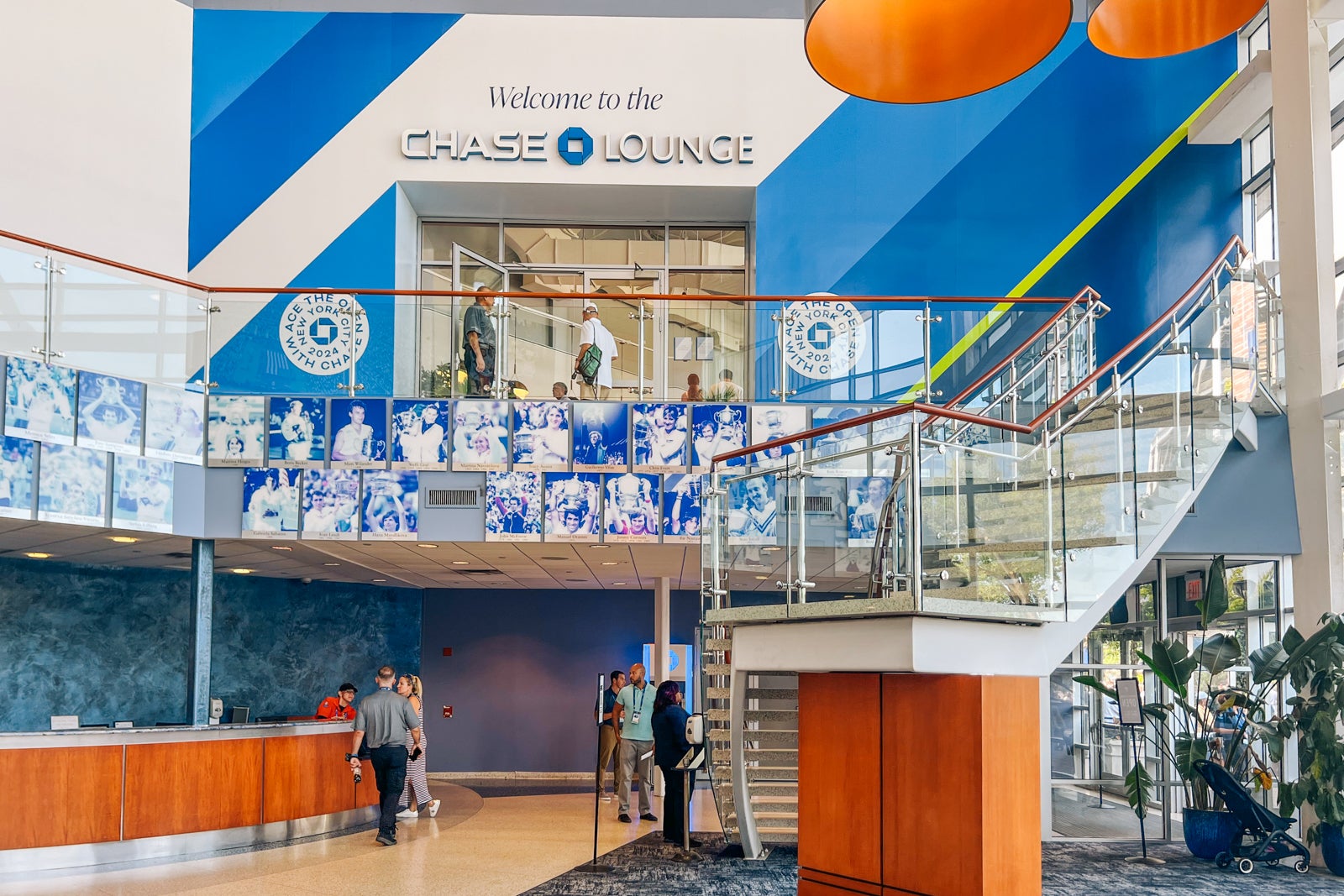 A review of the Chase Lounge and Terrace at the US Open: Chic lounges ...