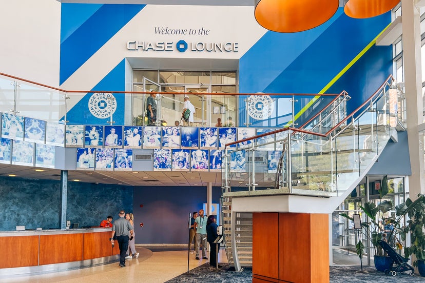 A review of the Chase Lounge and Terrace at the US Open: Chic lounges ...