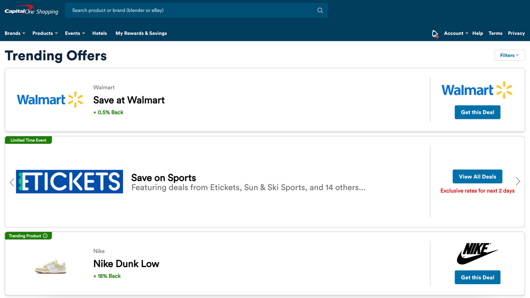 Capital One Shopping portal: What is it and how to use it to earn ...