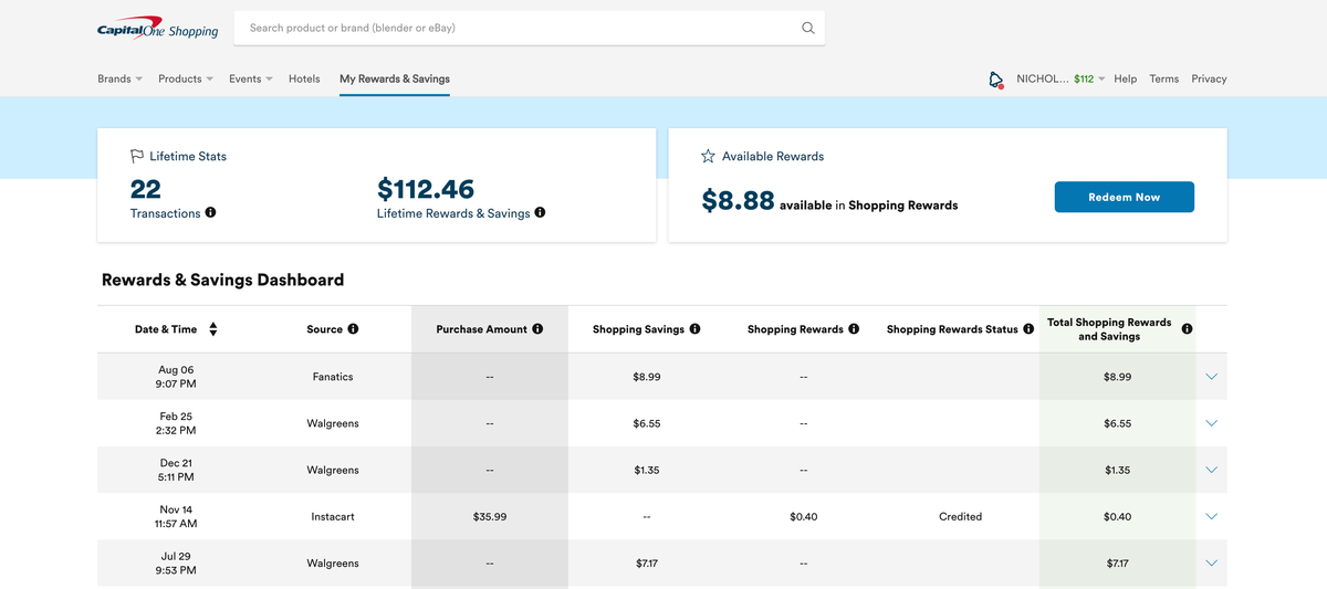 Capital One Shopping portal: What is it and how to use it to earn ...