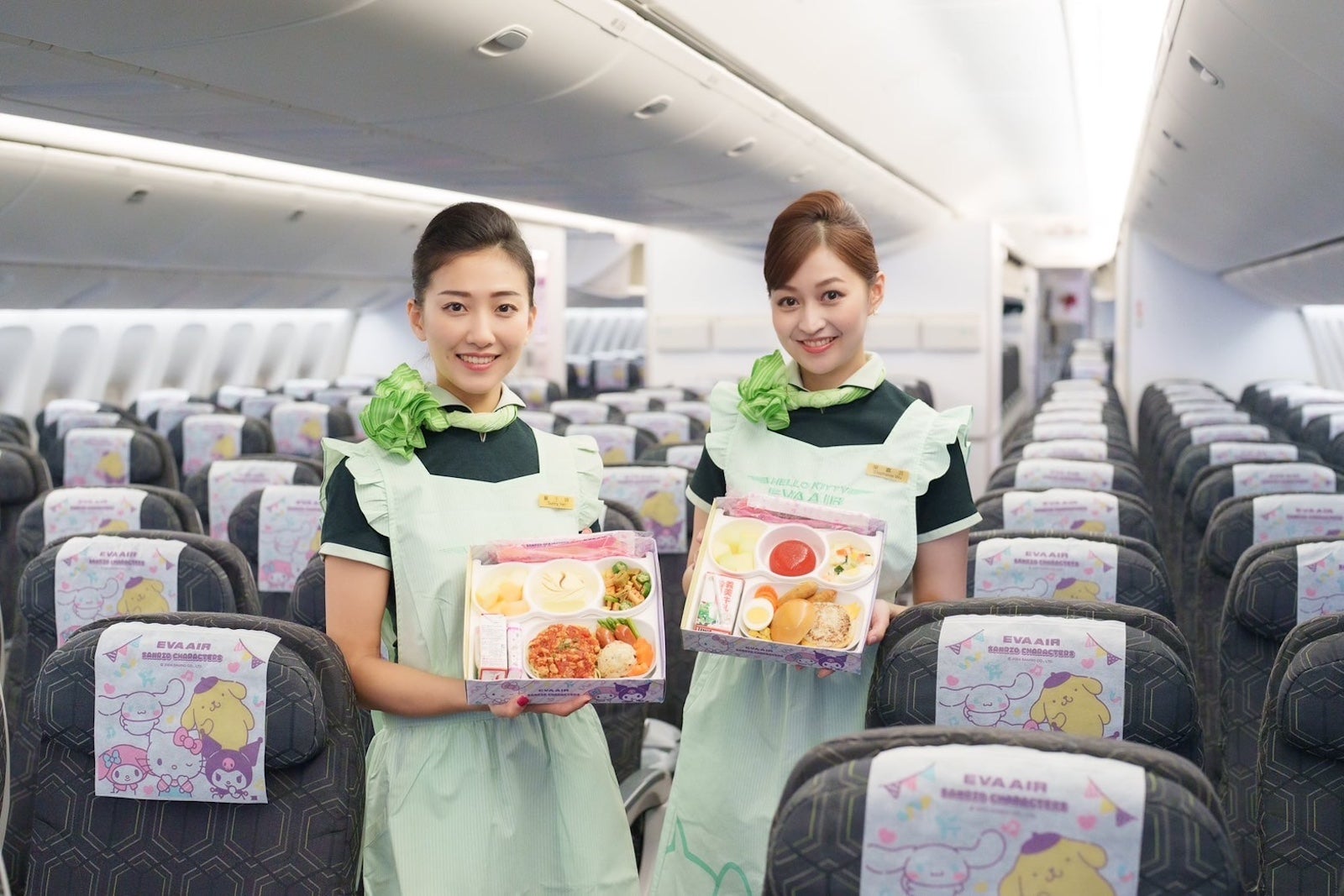 EVA Air estrena el nuevo avión de Hello Kitty en la ruta a Chicago ...