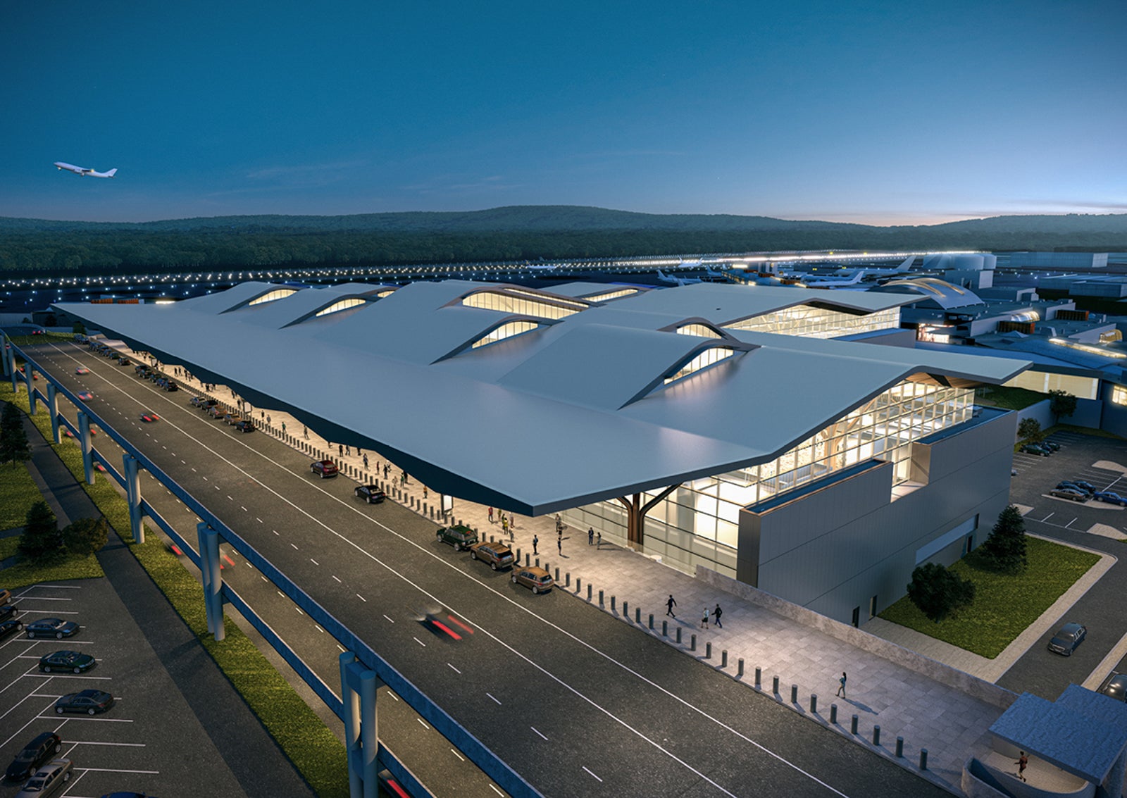 Sneak peek: Inside Pittsburgh's new state-of-the-art airport terminal ...