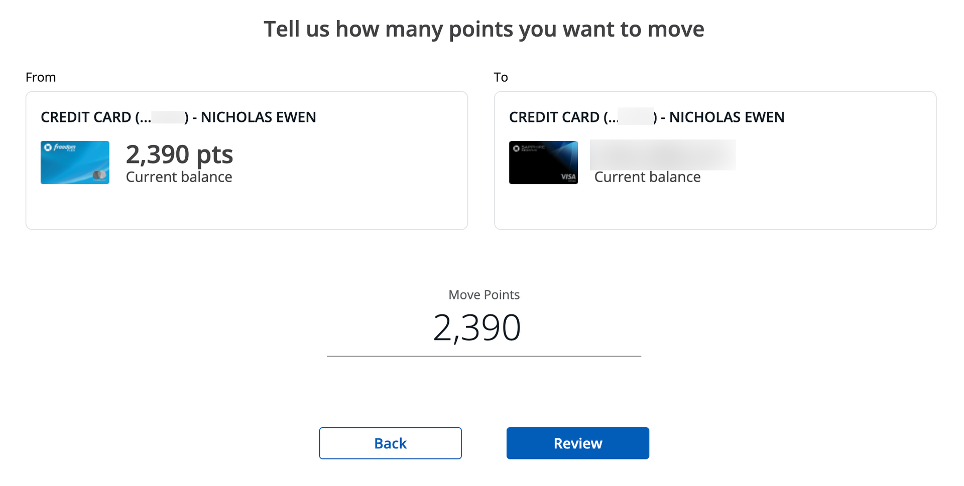 How to transfer Ultimate Rewards points between accounts - The Points Guy