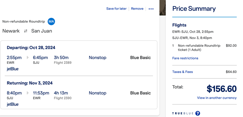 Deal alert: JetBlue's big fall sale is here — flights start at $49 ...
