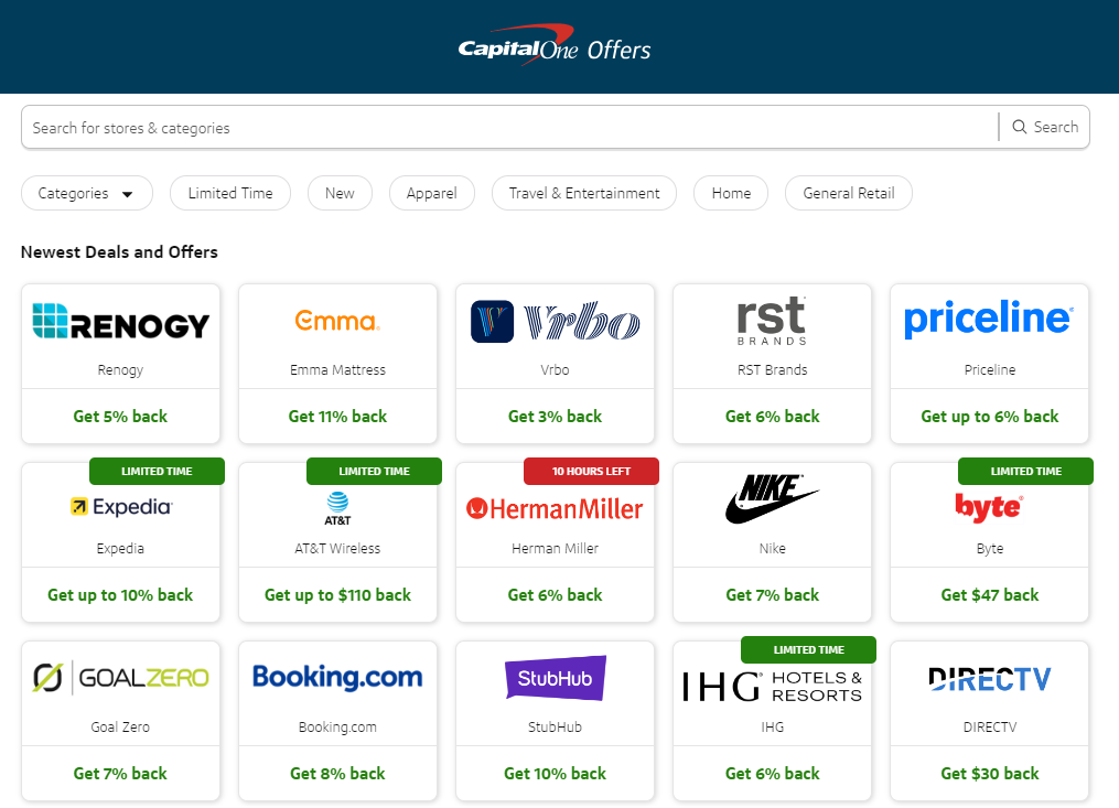Complete guide to saving money with Capital One Offers - The Points Guy
