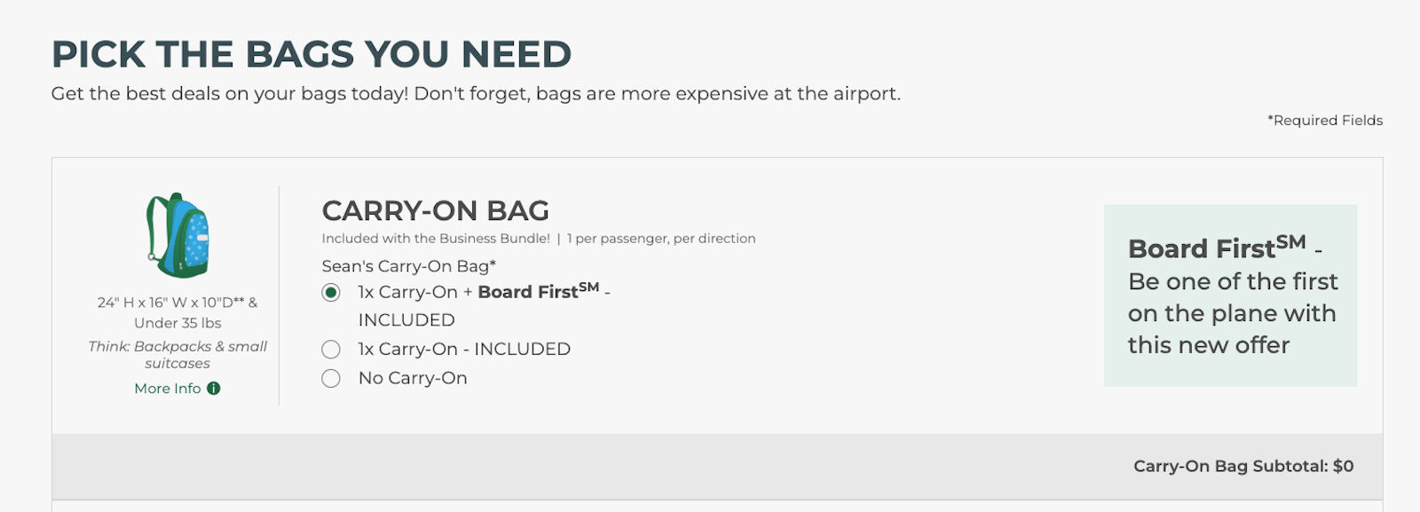 Frontier's new UpFront Plus: What to expect booking and on board - The ...