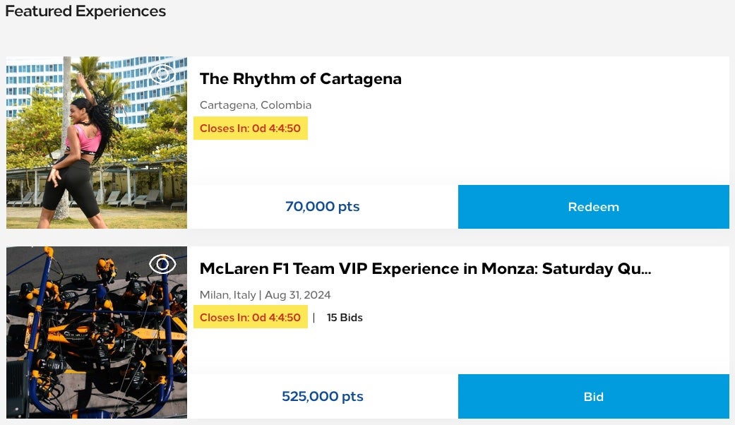 Hilton Honors Experiences: Redeem points for activities, VIP events, concerts and more - The ...