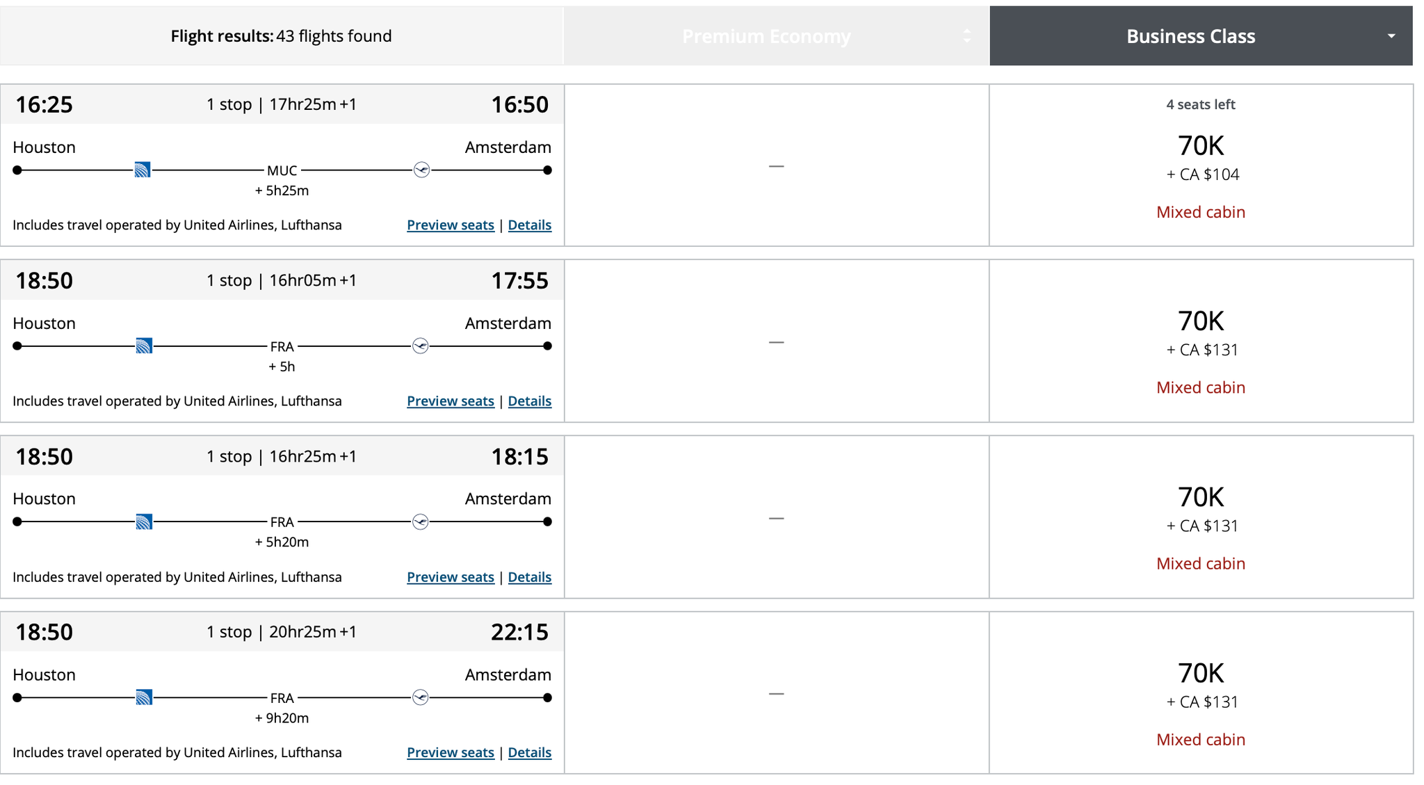 Can't find United business class awards to Europe? Here are 7 routes ...