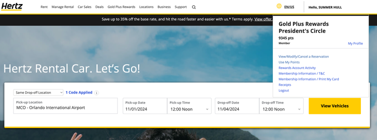 The complete guide to Hertz Gold Plus Rewards - The Points Guy