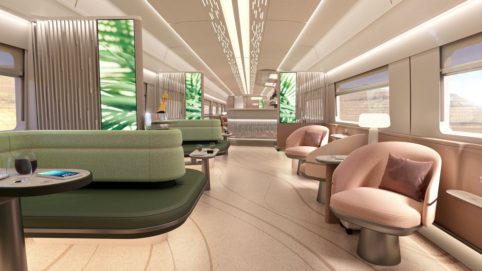 Brightline West train interiors revealed - The Points Guy