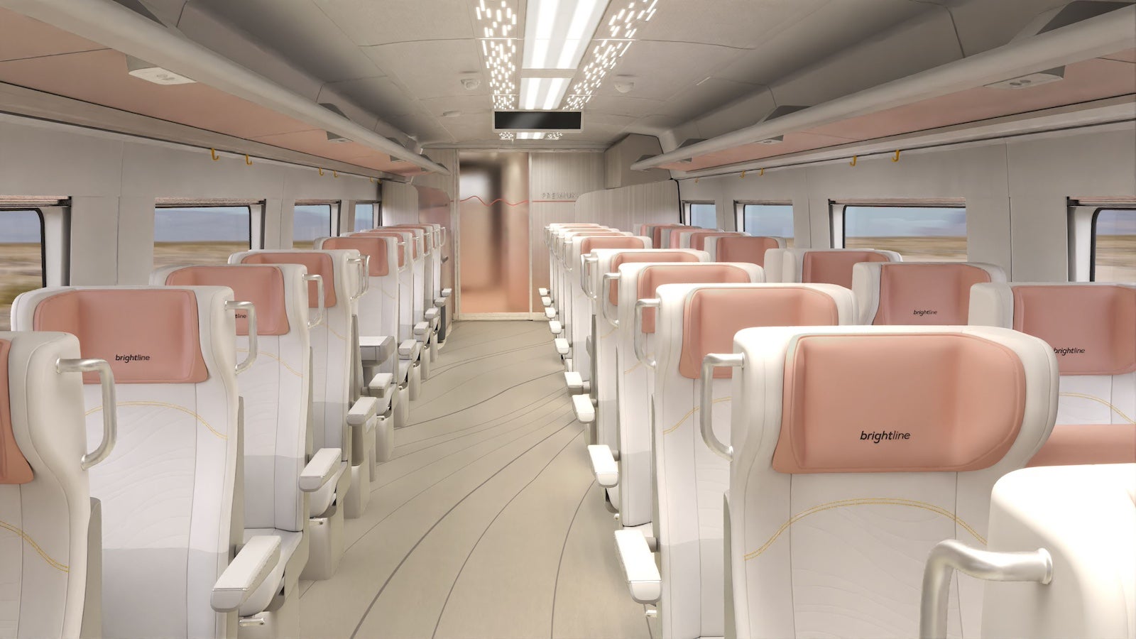 Brightline West train interiors revealed - The Points Guy