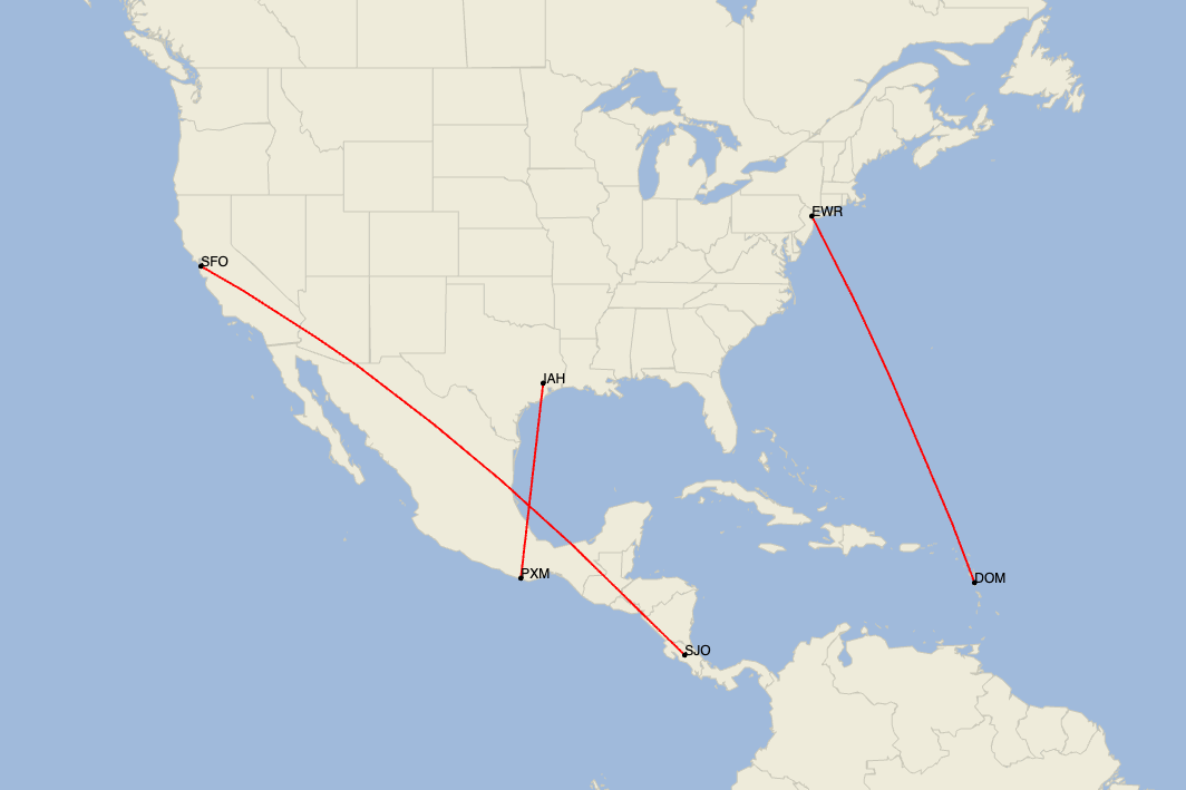 map of united flight routes