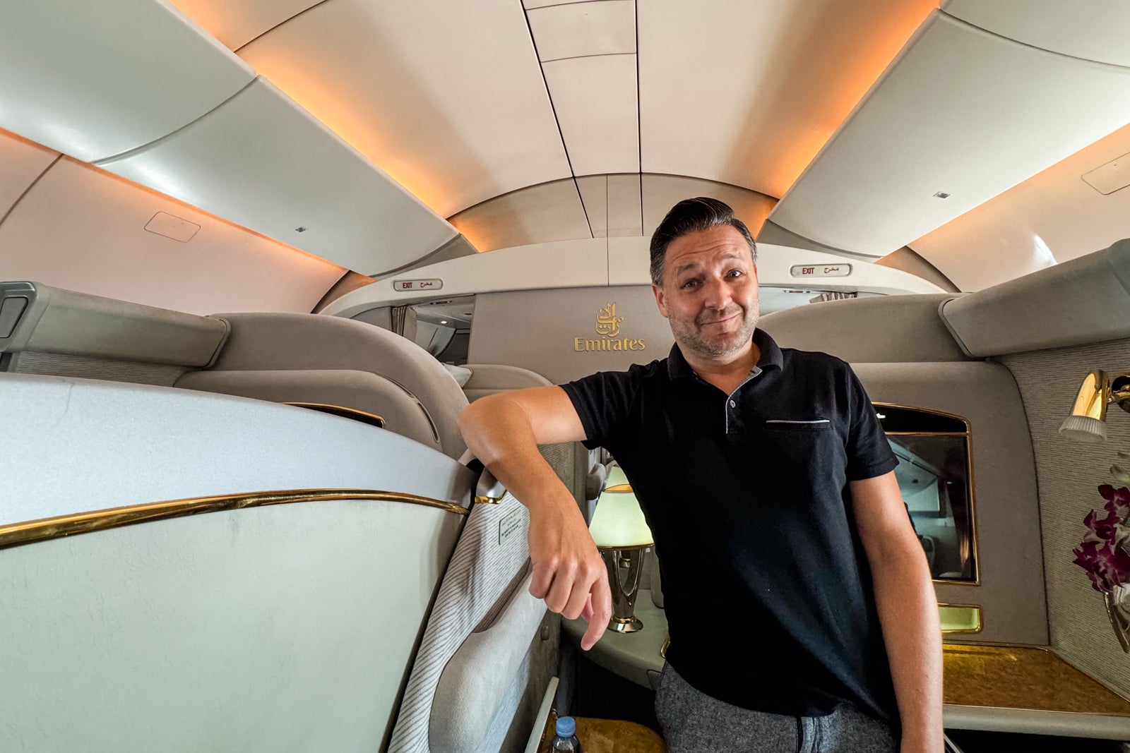 Flying Emirates' first class from Miami to Bogota - The Points Guy