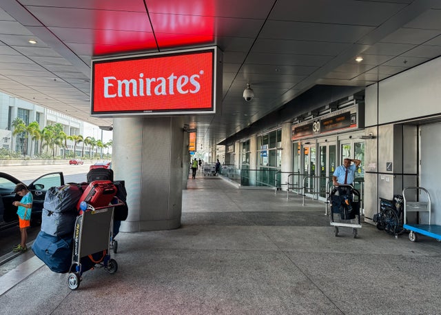 Flying Emirates first class from Miami to Bogotá - Travel Tales & Trails