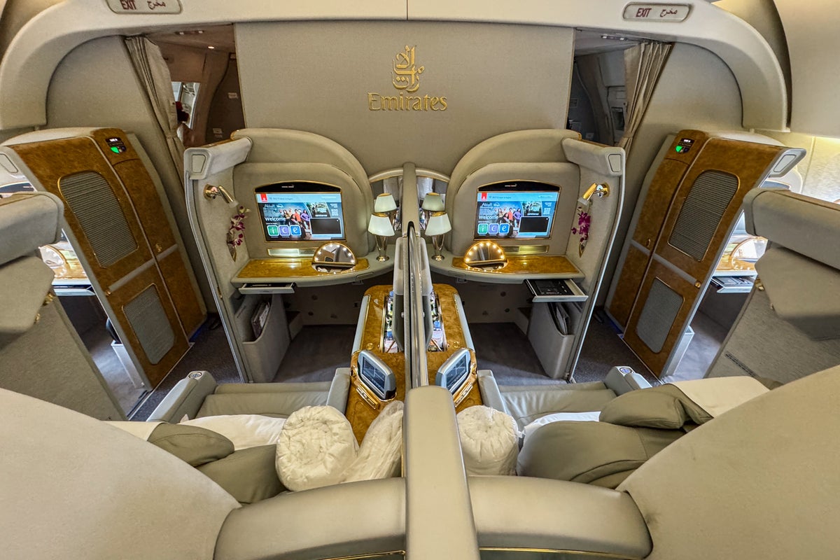Flying Emirates' first class from Miami to Bogota - The Points Guy