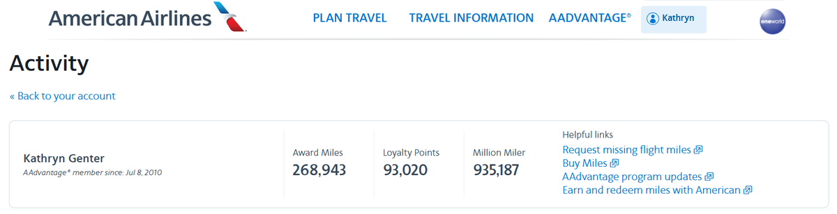 Your guide to American Airlines Million Miler status - VoyageAround