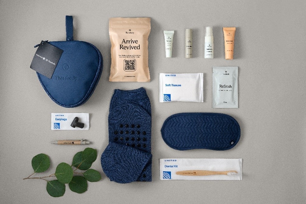 United debuts redesigned amenity kits, children's pack - The Points Guy