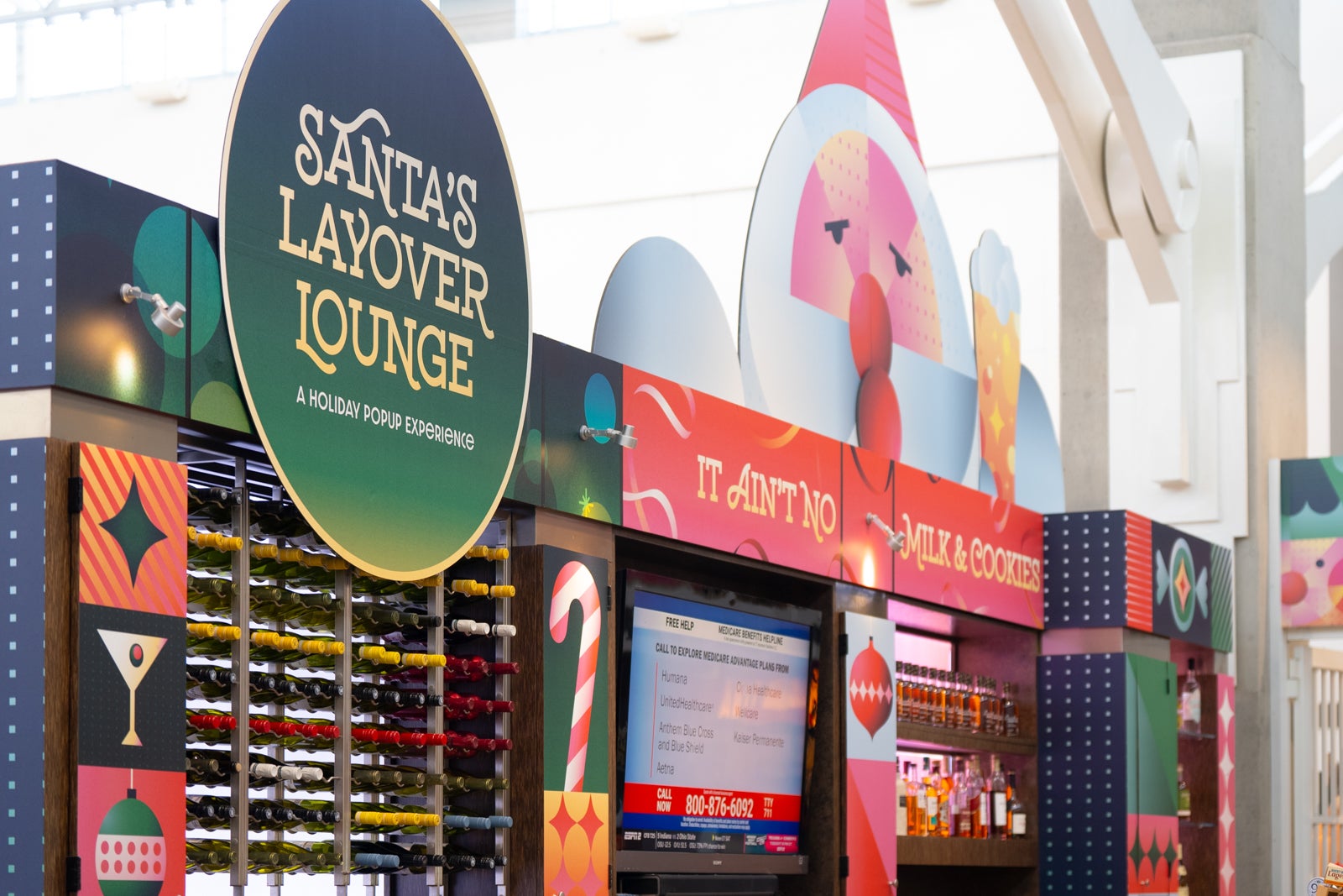 Santa did a practice run at the Indianapolis airport. Now he has a ...