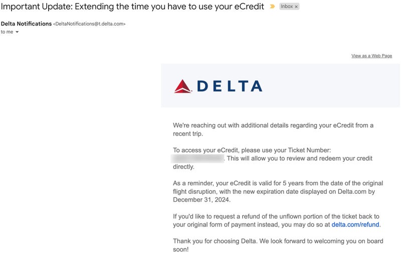Check your accounts: Why airlines are extending trip credits - The ...