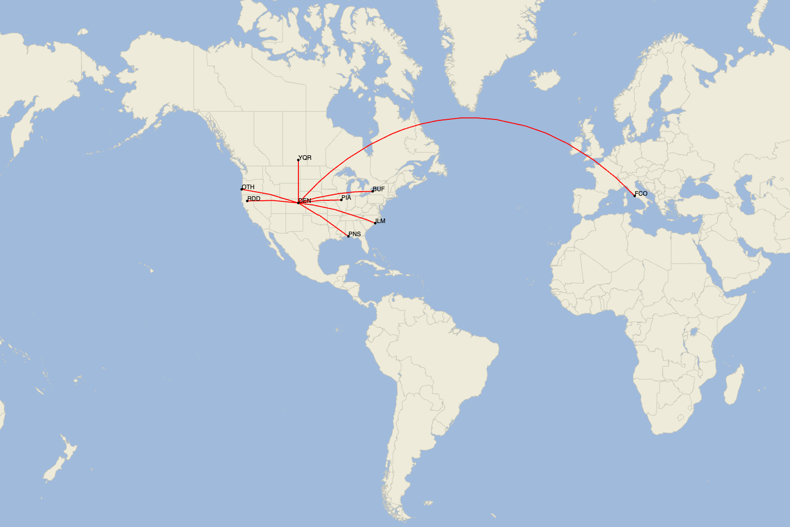 United adds 8 new Denver routes, including first-ever flight to Rome ...