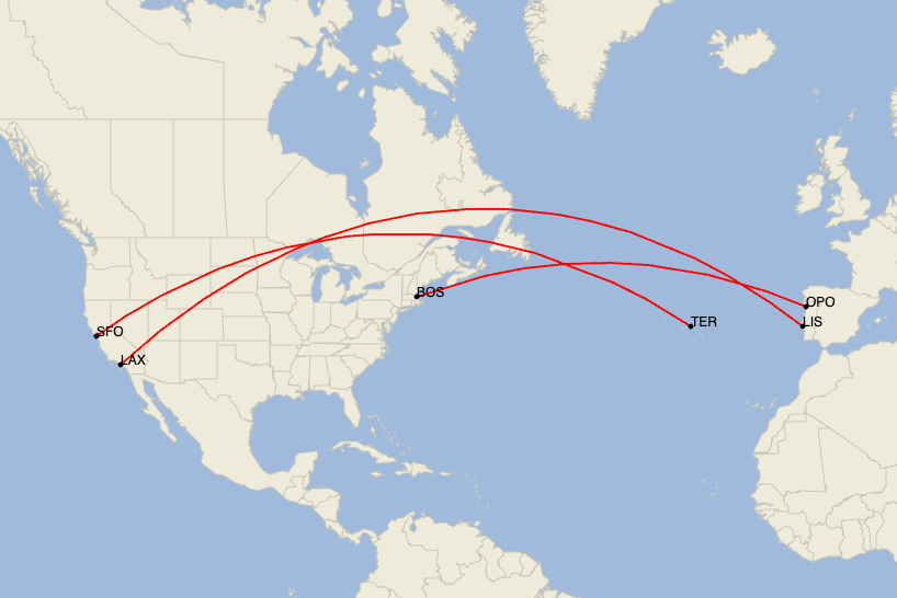 TAP Air Portugal adds 3 new interesting transatlantic routes to ...