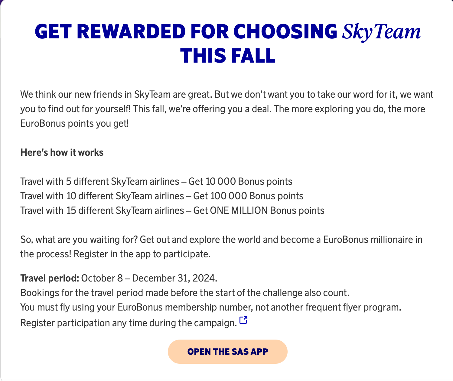 SAS EuroBonus challenge: How I’m flying around the world to earn 1 ...