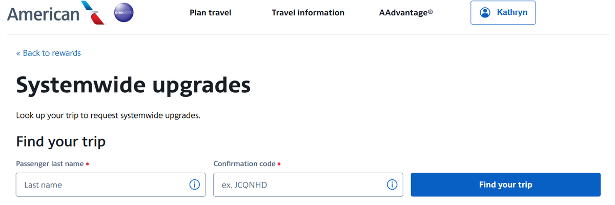 How to use American Airlines systemwide upgrades - The Points Guy
