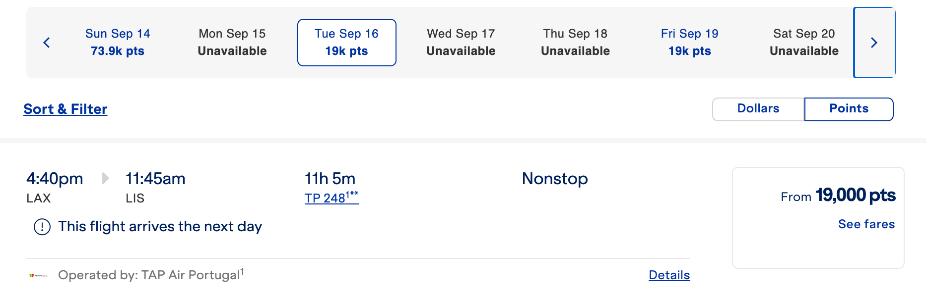 Redeeming JetBlue points for TAP Portugal flights: How and why to do it ...