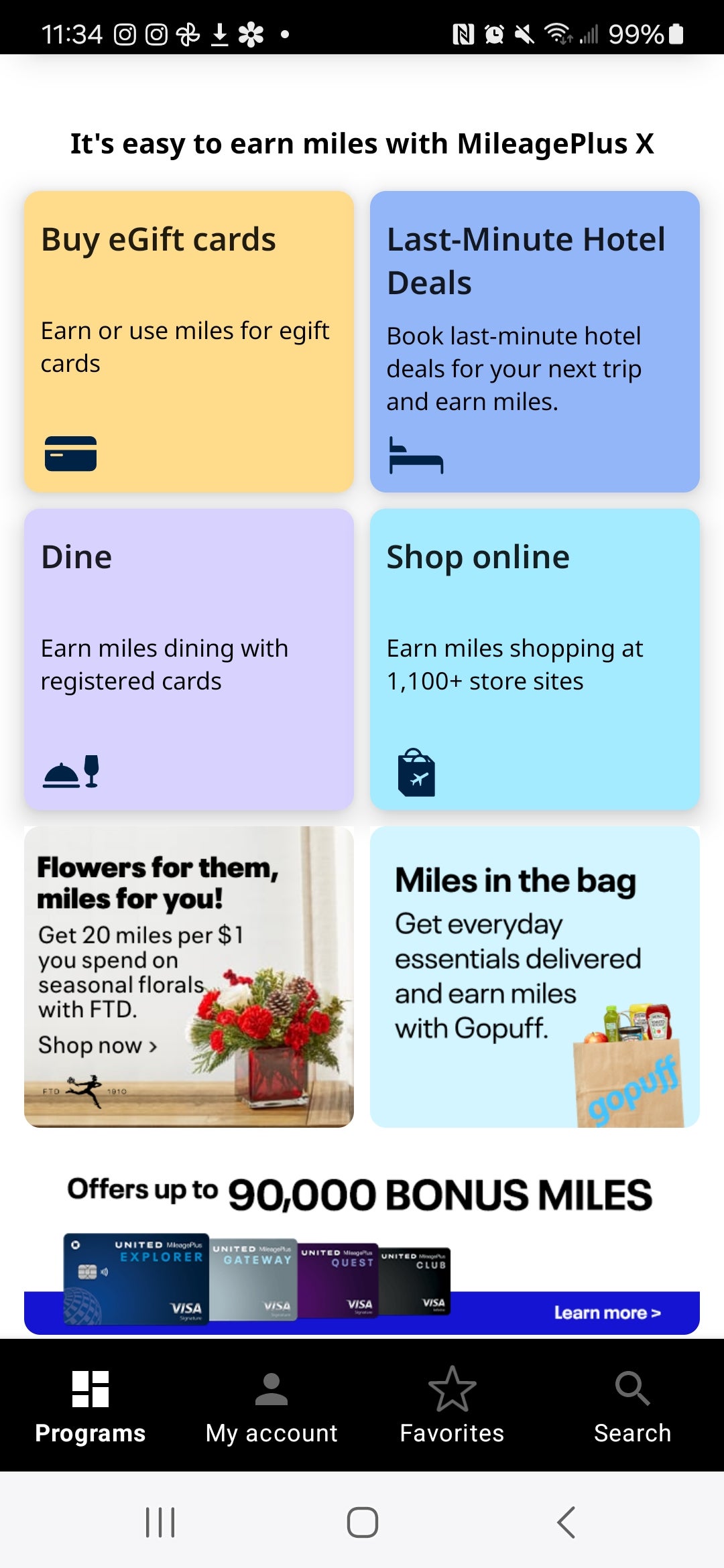 Earn more United miles with the MileagePlus X app - VoyageAround