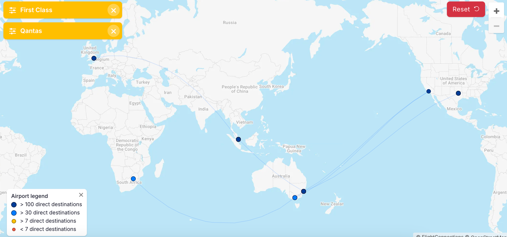 Qantas first-class flight review: Comfortable but subpar - The Points Guy