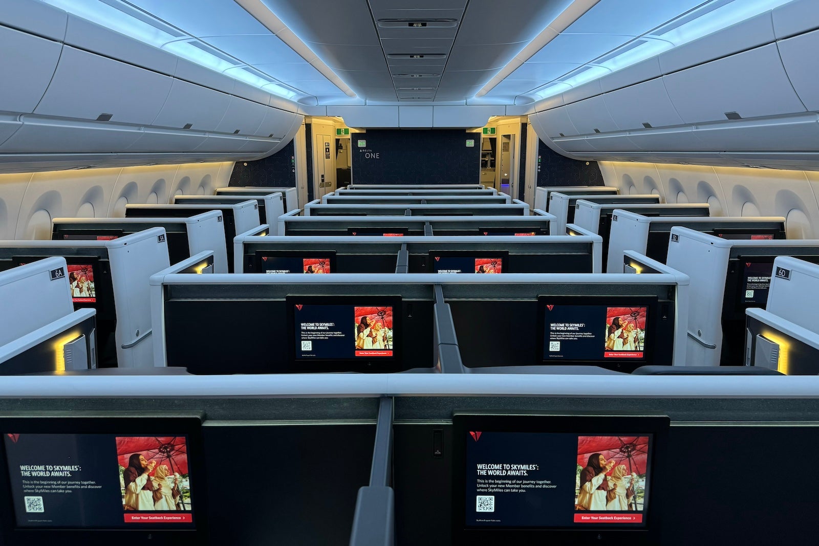 Sneak peek: On board the first Delta Air Lines jet sporting its all-new ...