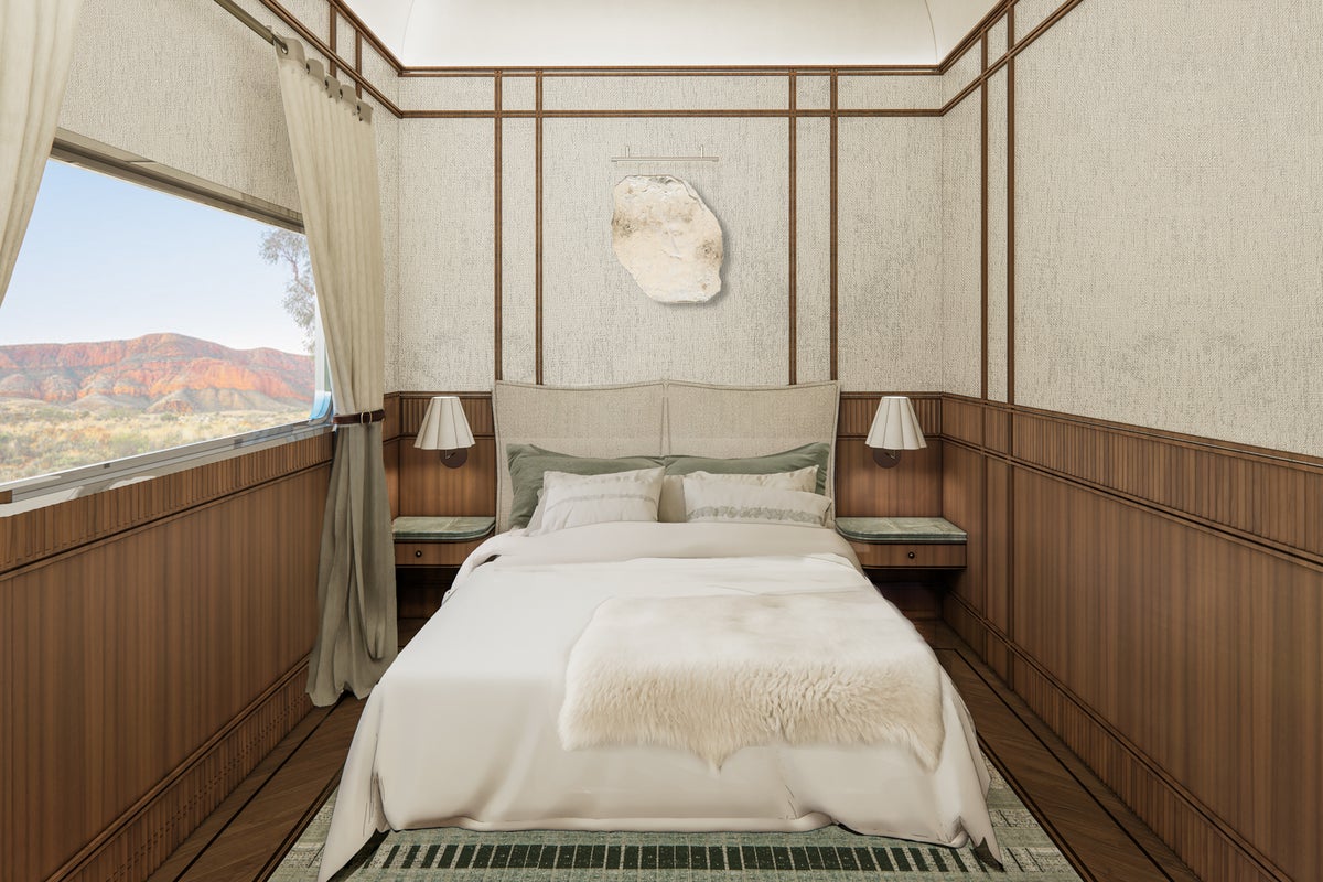 The iconic Ghan Expedition train is getting two opulent new suites for ...