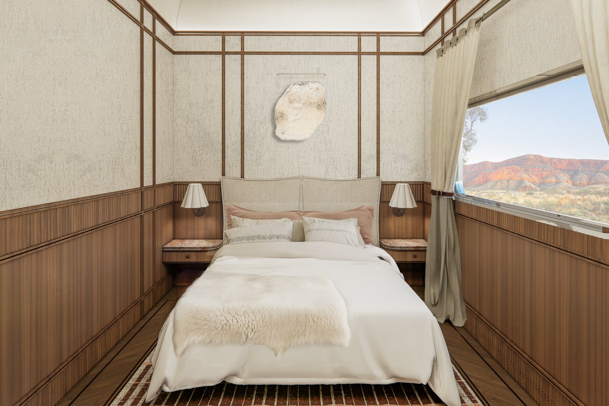 The iconic Ghan Expedition train is getting two opulent new suites for ...