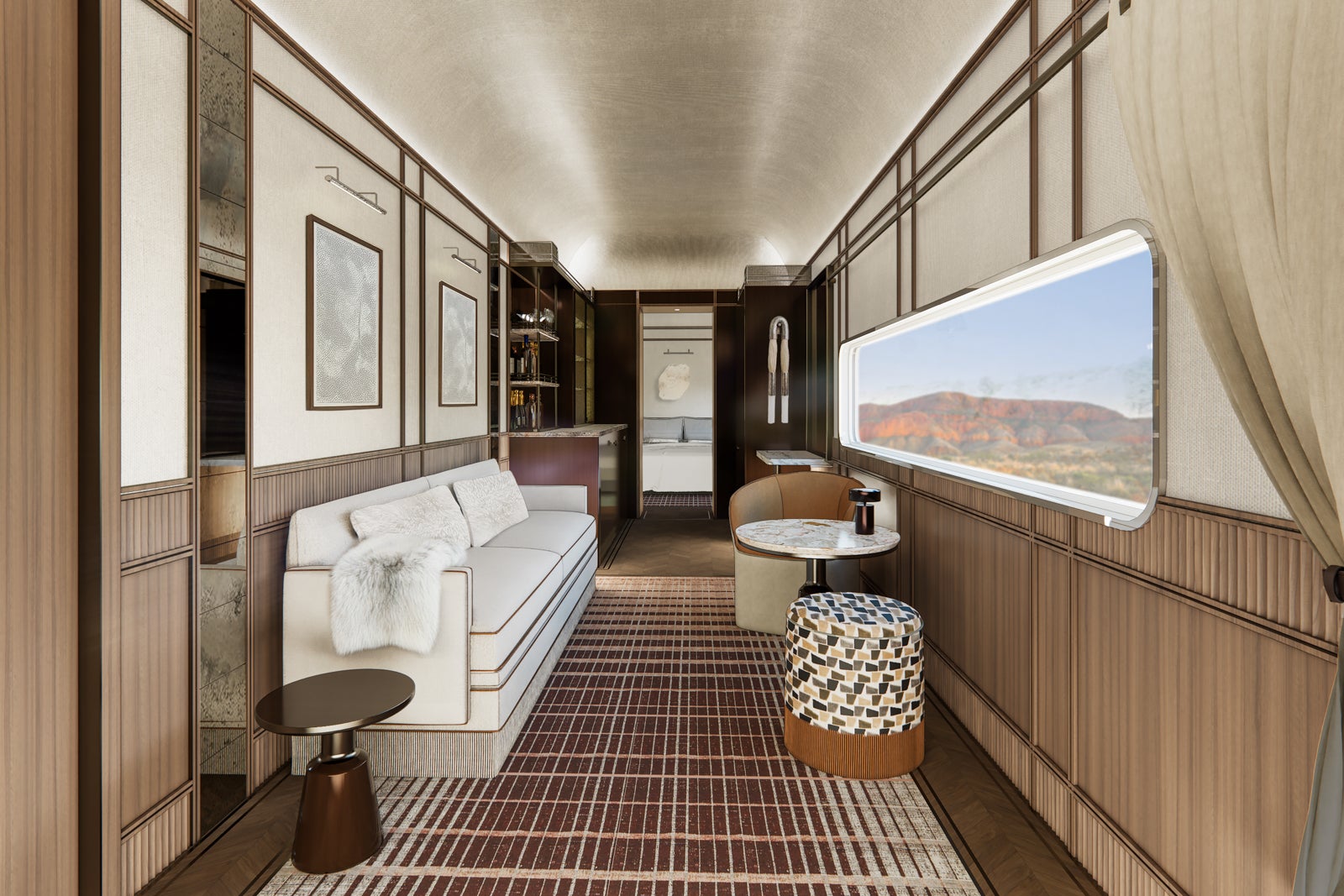 The iconic Ghan Expedition train is getting two opulent new suites for ...