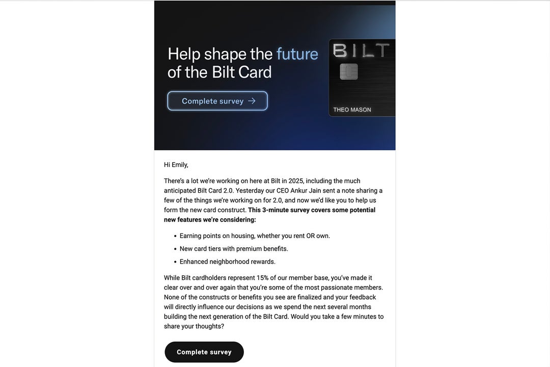 Bilt considers points for mortgage payments and a new premium card ...