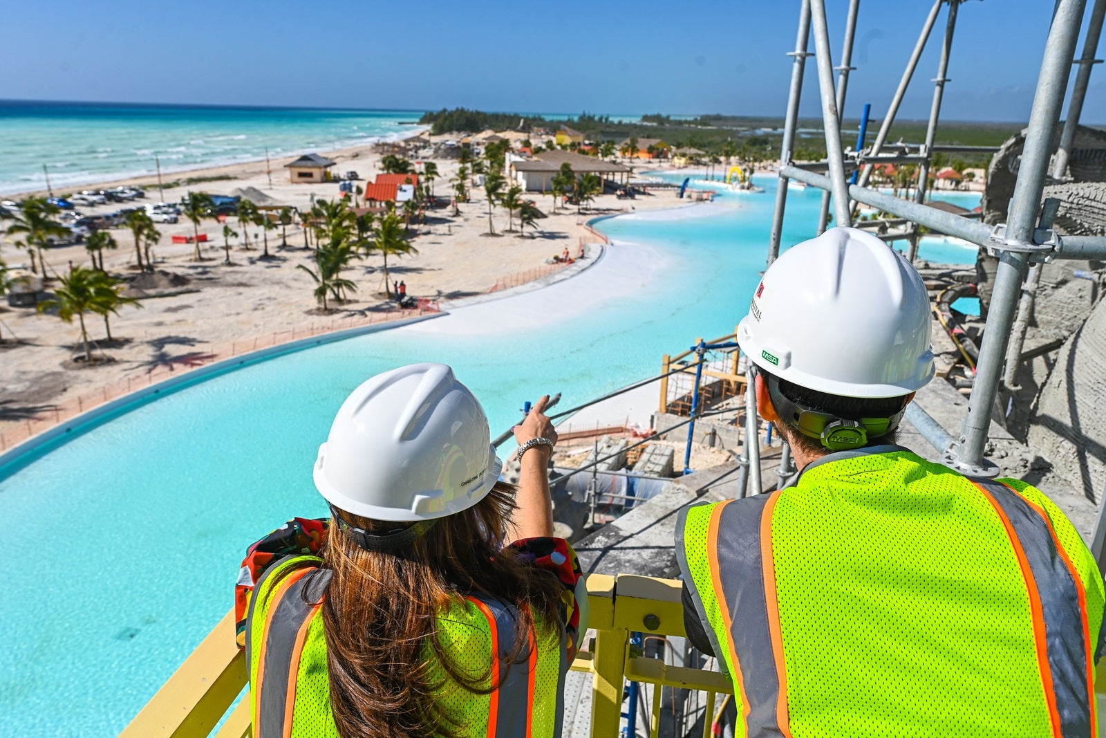 First photos of Carnival Cruise Line's new beach club - The Points Guy