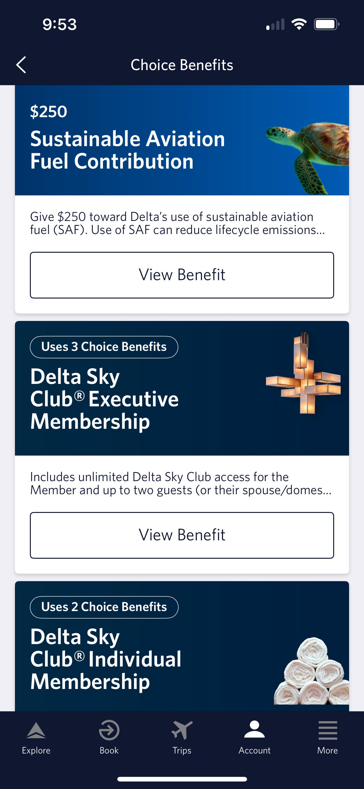 Check your SkyMiles account: Delta Choice Benefits, guest passes and ...