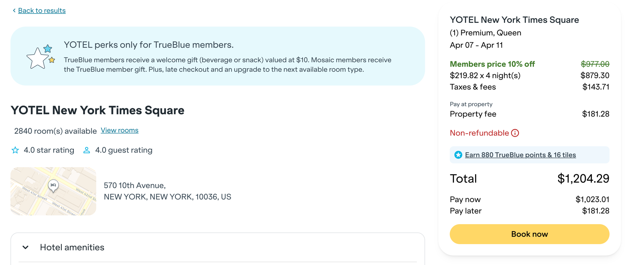 JetBlue’s birthday sale: Earn double TrueBlue 'tiles' on hotel bookings ...