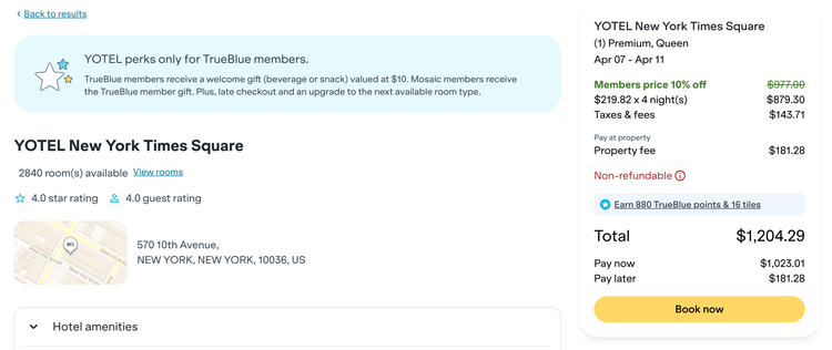 JetBlue’s birthday sale: Earn double TrueBlue 'tiles' on hotel bookings ...