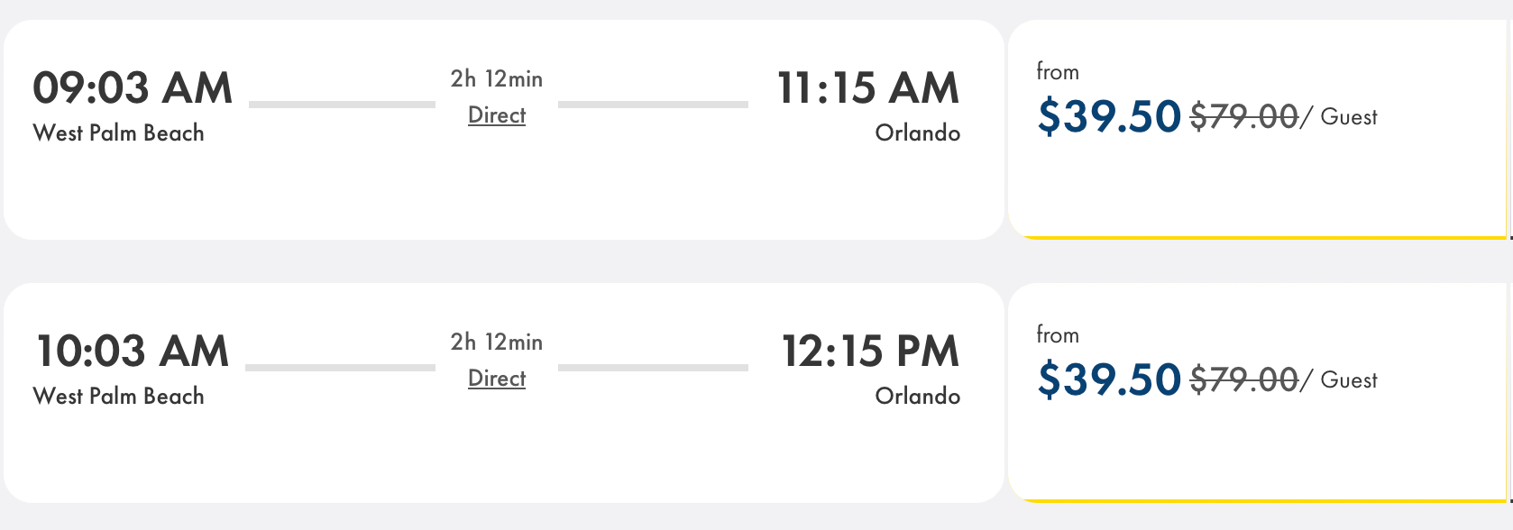 Book now: Brightline has 50% off fares for spring break travel across ...