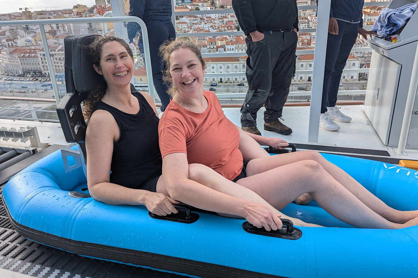 I tried Norwegian Cruise Line's Aqua Slidecoaster — it’s both free and ...