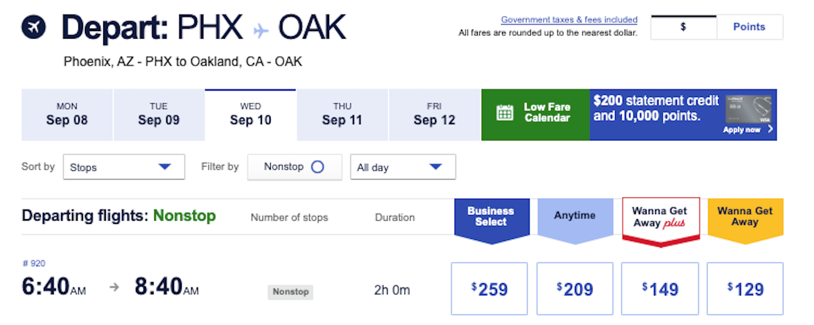 Southwest Airlines introduces variable award pricing for Rapid Rewards ...