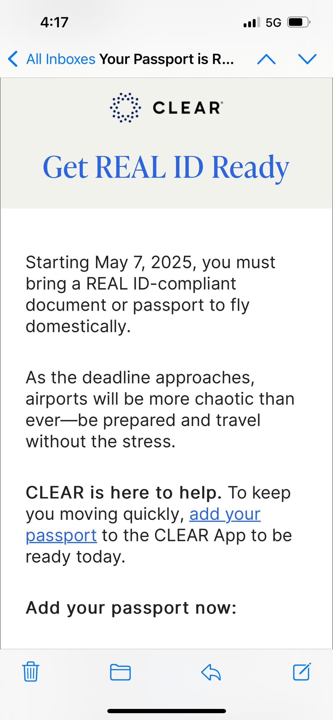 This time it's for real: Real ID deadline now less than a month away ...